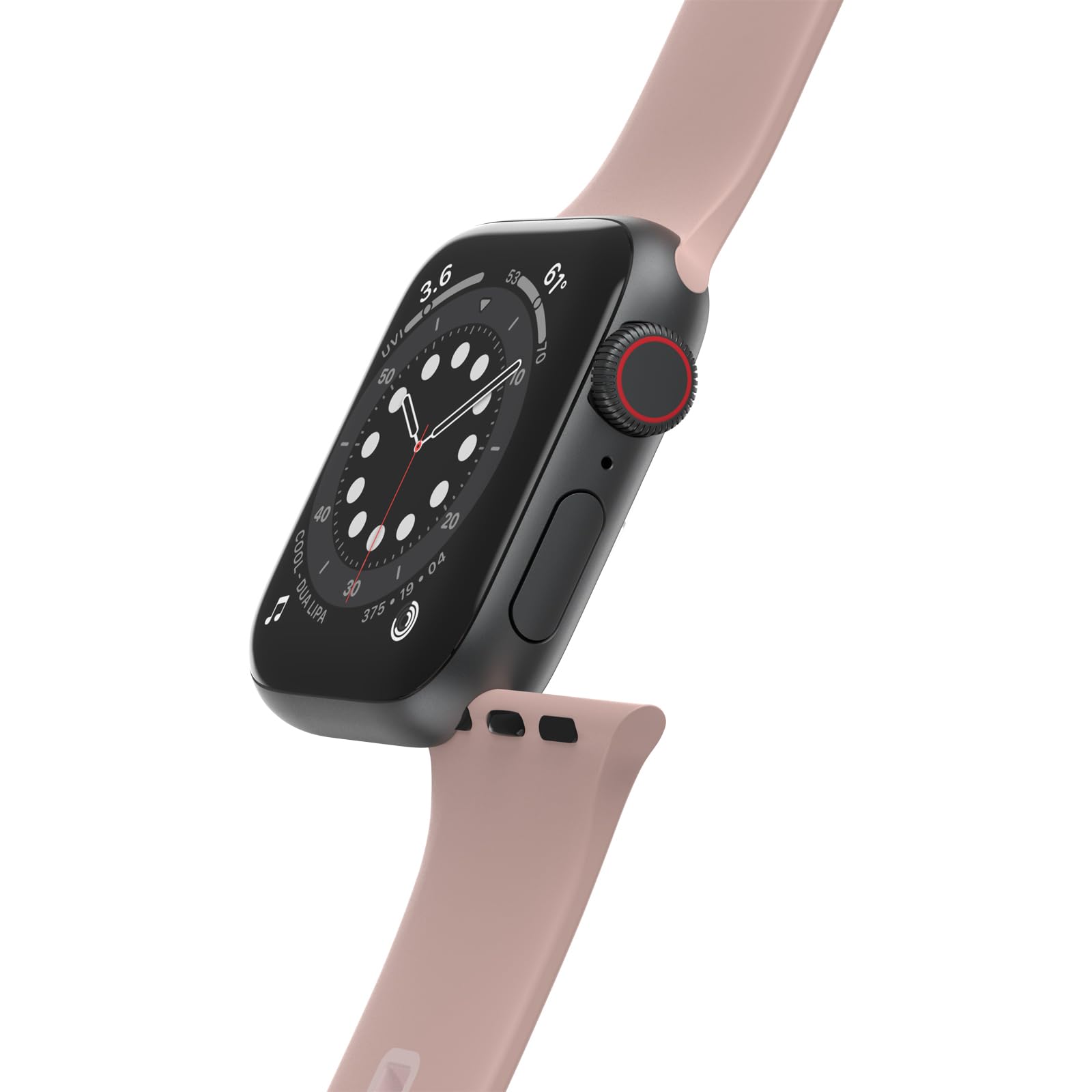 OtterBox All Day Band for Apple Watch 38mm/40mm/41mm - Pavement (Black/Grey)