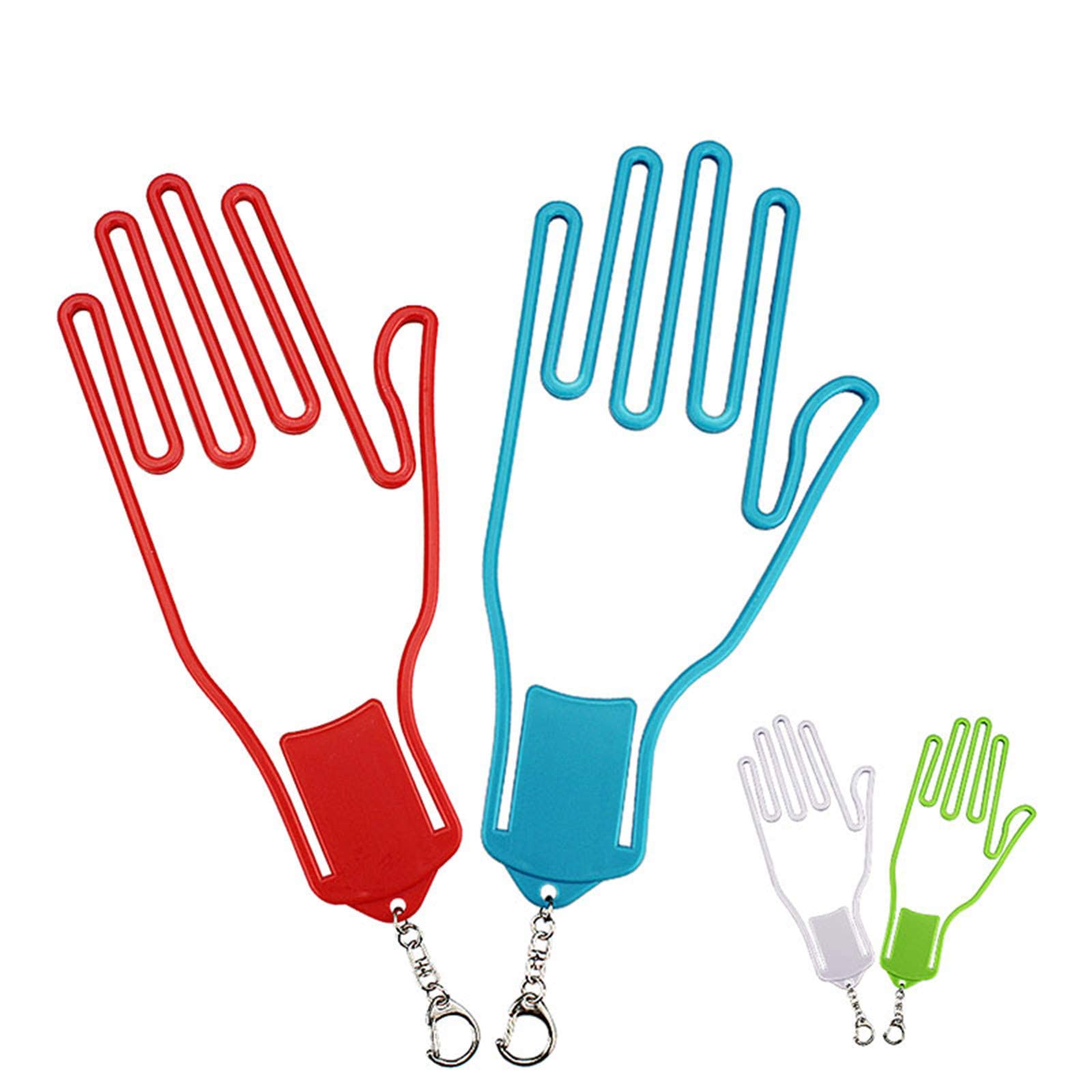 ORNOOU 4 Pack Golf Gloves Stretcher Holder Keeper Hanger Gloves Support Frame Holder Rack Dryer Shaper Tool Accessories