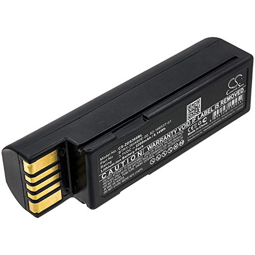 SOLAF 3.7V Compatible with Battery for Zebra 82-166537-01, BTRY-36IAB0E-00 DS3600, DS3678, EVM, LI3600, LI3678, LS3600, LS3678