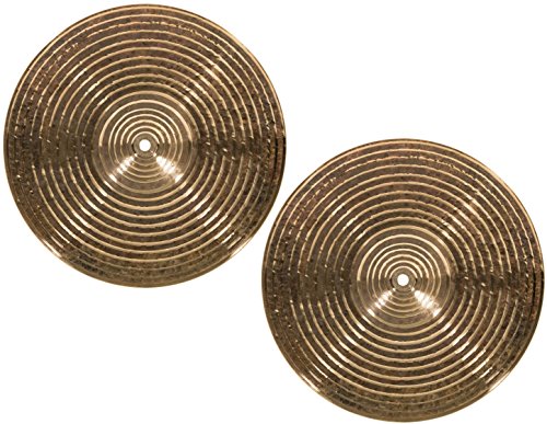 Meinl Cymbals Byzance 13" Dark Spectrum Hihats, Pair β Made in Turkey β Hand Hammered B20 Bronze, 2-Year Warranty, B13SH