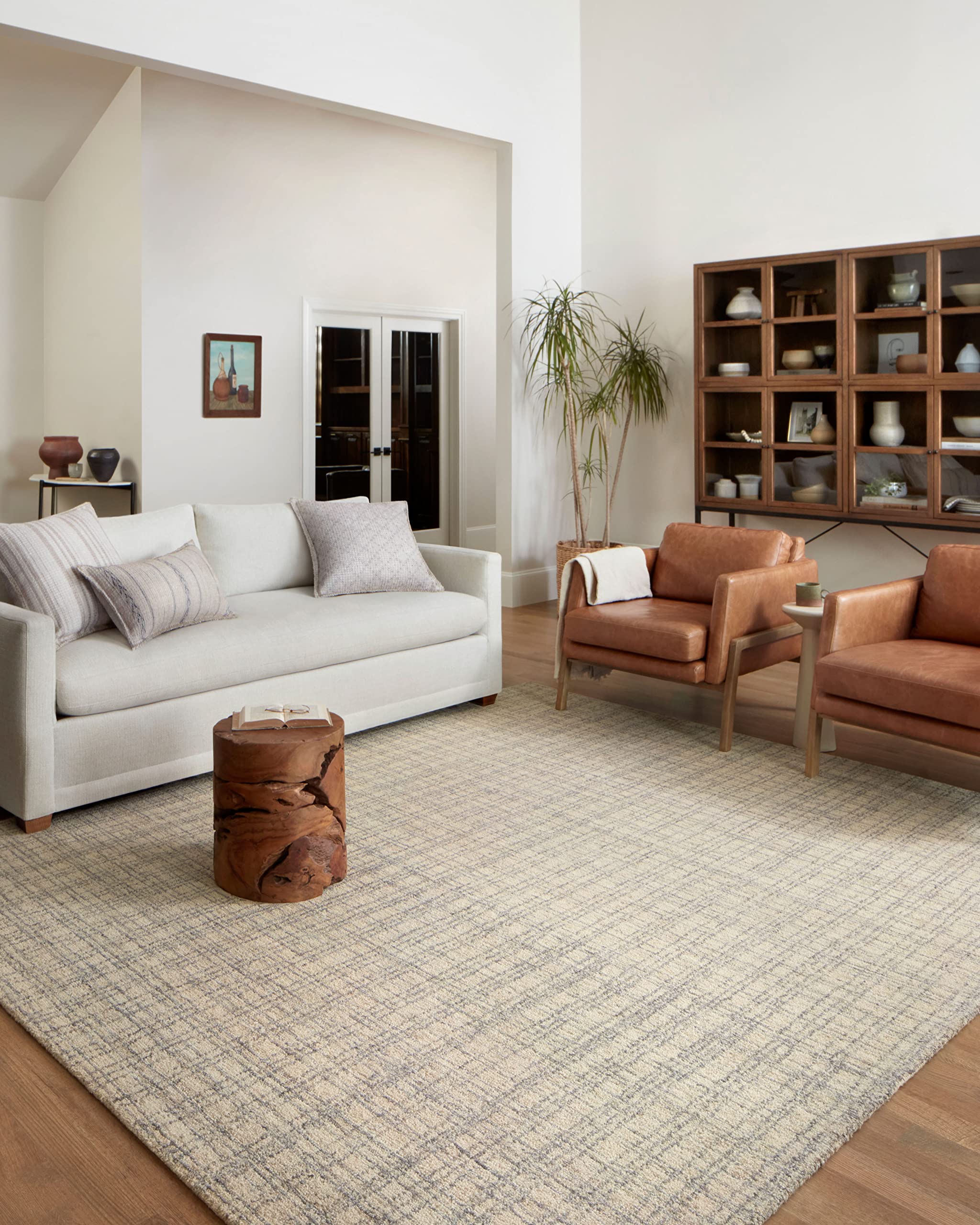 Loloi Chris Loves Julia x Polly Antique/Mist 5'-0" x 7'-6" Area Rug