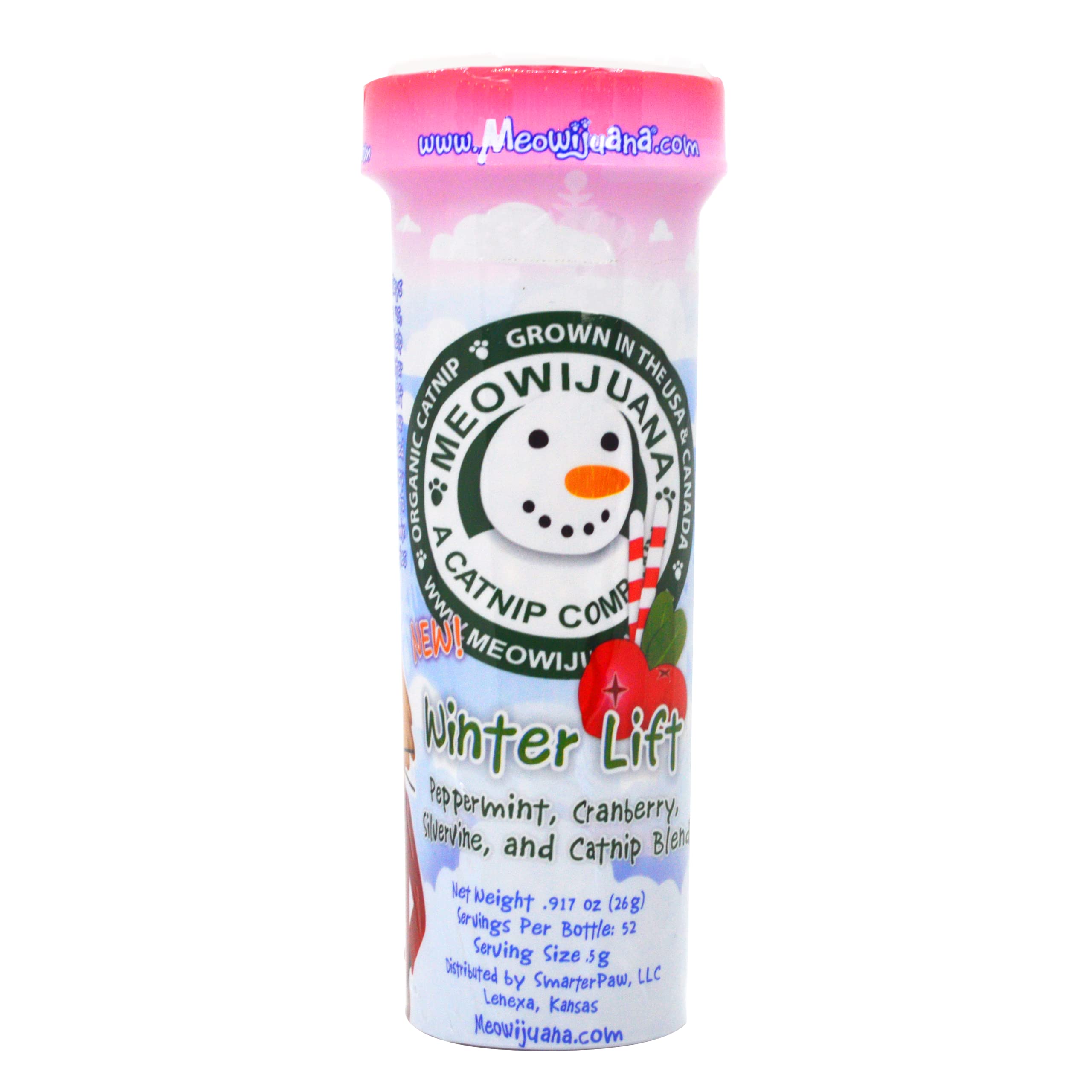 Meowijuana | Get Stuffed Bundle | Get Stuffed Stocking and Winter Lift | Promotes Play and Cat Health | Includes Organic Catnip | Feline and Cat Lover Approved