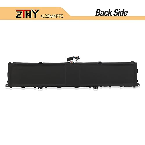 ZTHY L20M4P75 L20D4P75 Laptop Battery Replacement for Lenovo ThinkPad P1 Gen 4 20Y3 20Y4 / P1 Gen 5 / ThinkPad X1 Extreme 4th Gen 20Y5 / X1 Extreme Gen 5 Series SB11B79215 SB11B79216 15.48V 90Wh 4Cell