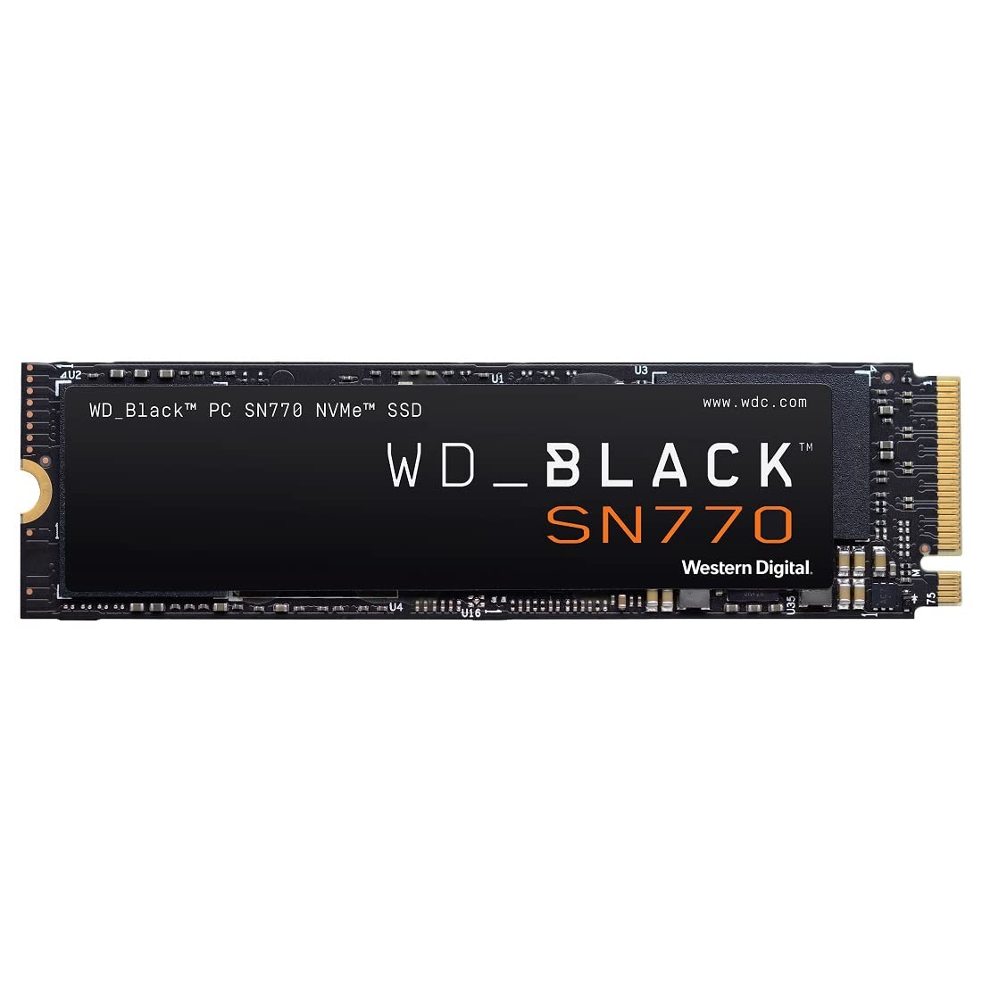 WD_BLACK 8TB Gaming Internal Hard Drive HDD - 7200 RPM, SATA 6 Gb/s, 128 MB Cache, 3.5" - WD8002FZWX & 1TB SN770 NVMe Internal Gaming SSD Solid State Drive