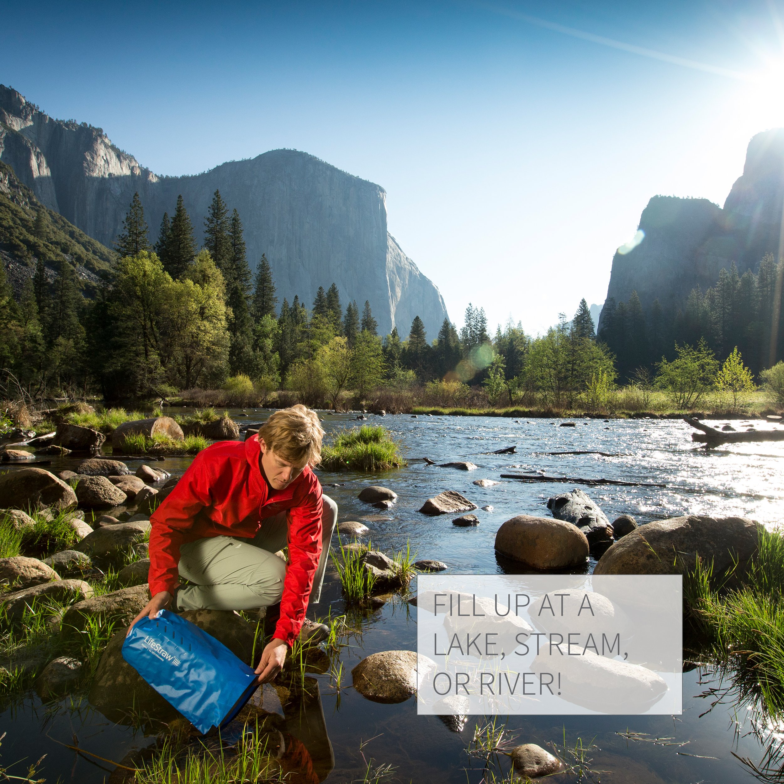 LifeStraw Mission Water Purification System, High-Volume Gravity-Fed Purifier for Camping and Emergency Preparedness, 5 Liter