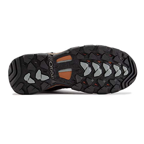 Oboz Arete Mid B-DRY Hiking Boot - Men's Black/Copper 10.5
