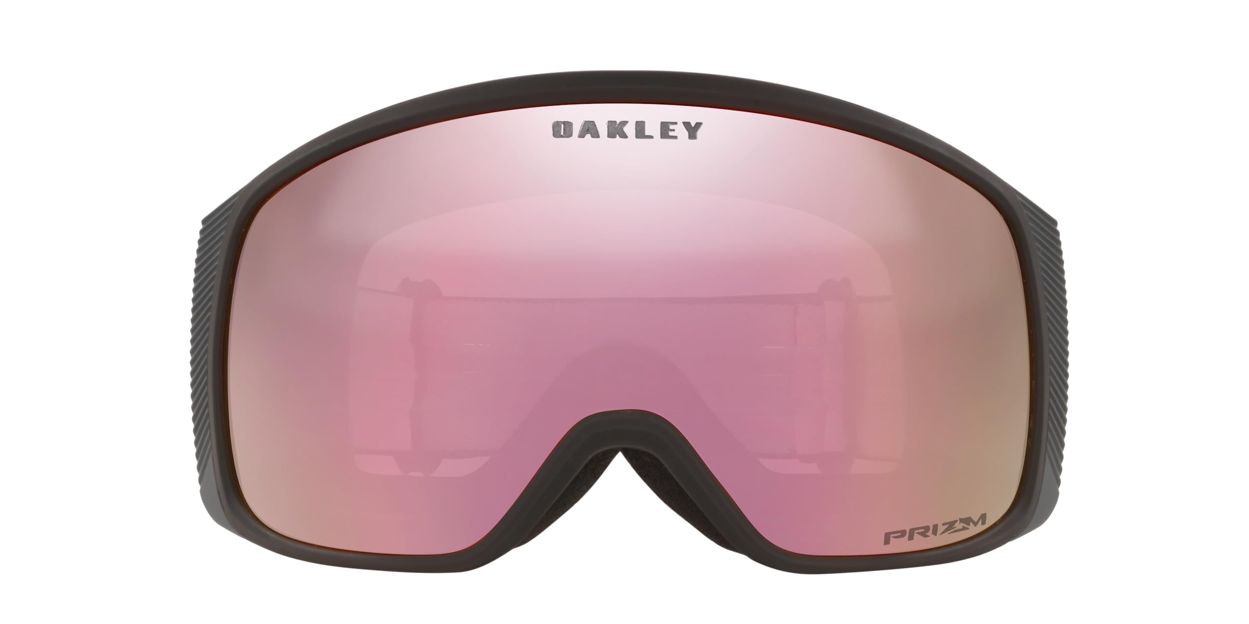 Oakley Flight Tracker XM Matte Black Prizm Hi Pink Iridium, Matte Black/Prizm Snow Hi Pink, Medium