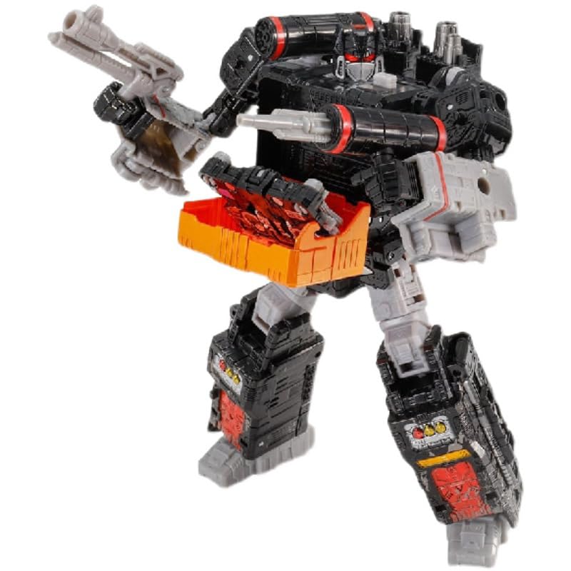 Lxyisl Deluxe Class Generations War for Cybertron Soundblaster Action Figure - Siege Chapter,Collectible Deformed Robot Figure, Multicolor