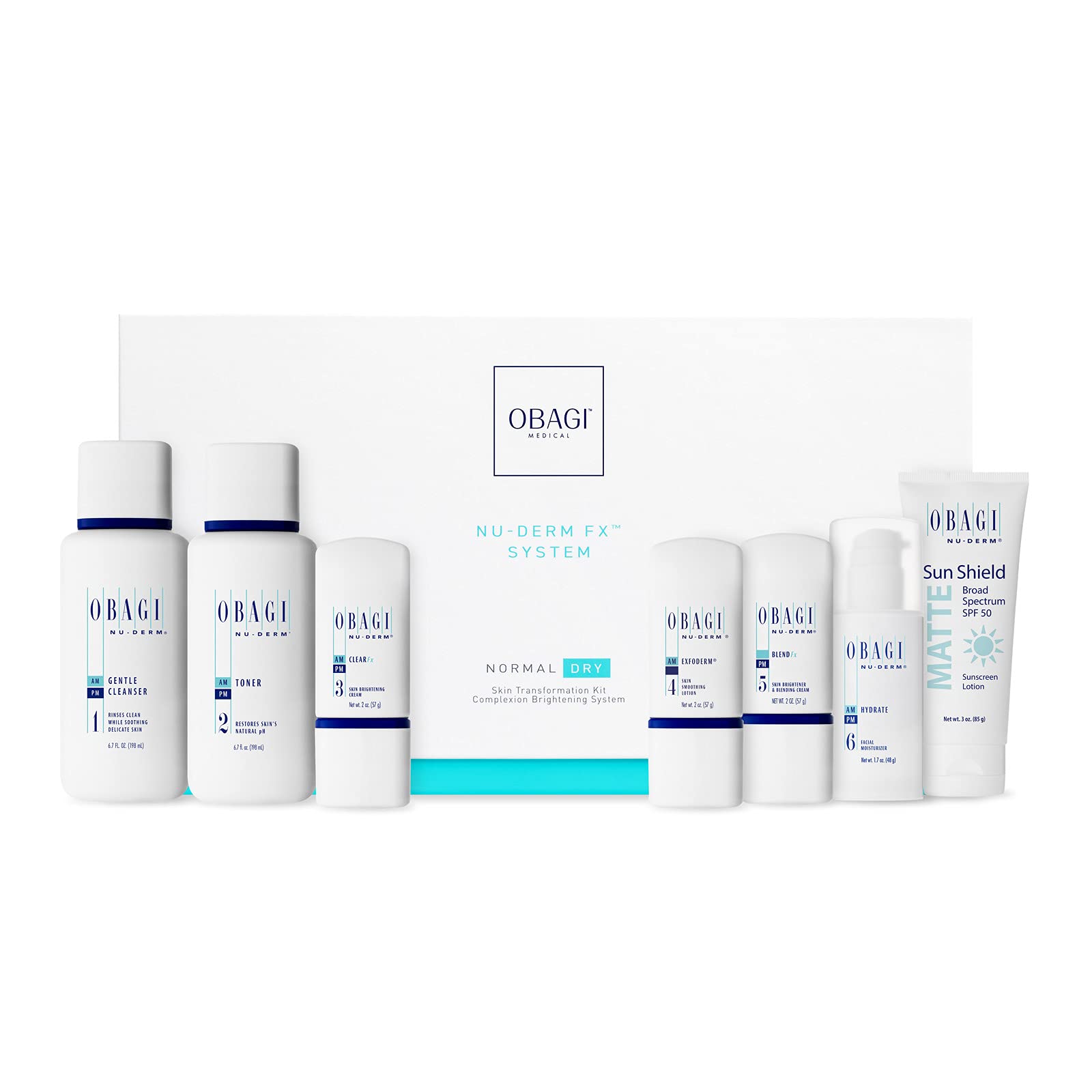 Obagi Medical Nu-Derm Fx System Normal to Dry Pack of 2