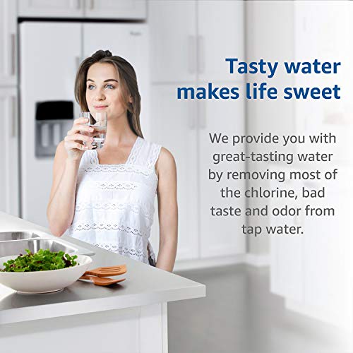 Waterdrop 3US-AF01 Under Sink Water Filter, Replacement for Standard Filtrete® 3US-AF01, 3US-AS01, Aqua-Pure AP Easy C-CS-FF, WHCF-SRC, WHCF-SUFC, WHCF-SUF, NSF/ANSI 42 Certified, Pack of 3