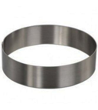 Sunrise Kitchen Supply Heavy Gauge Stainless Steel Round Cake Mold/Pastry Ring 5" x 1.75"