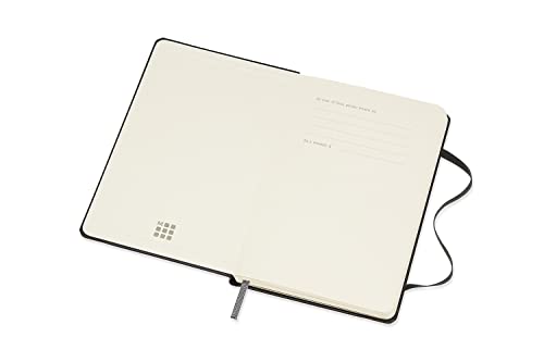 Moleskine Classic 12 Month 2022 Weekly Horizontal Planner, Hard Cover, Pocket (3.5" x 5.5"), Black
