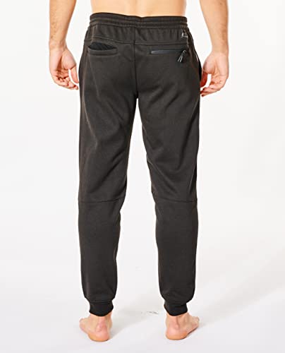 Rip Curl Men's Departed Anti Series Sweatpants, Black, Large