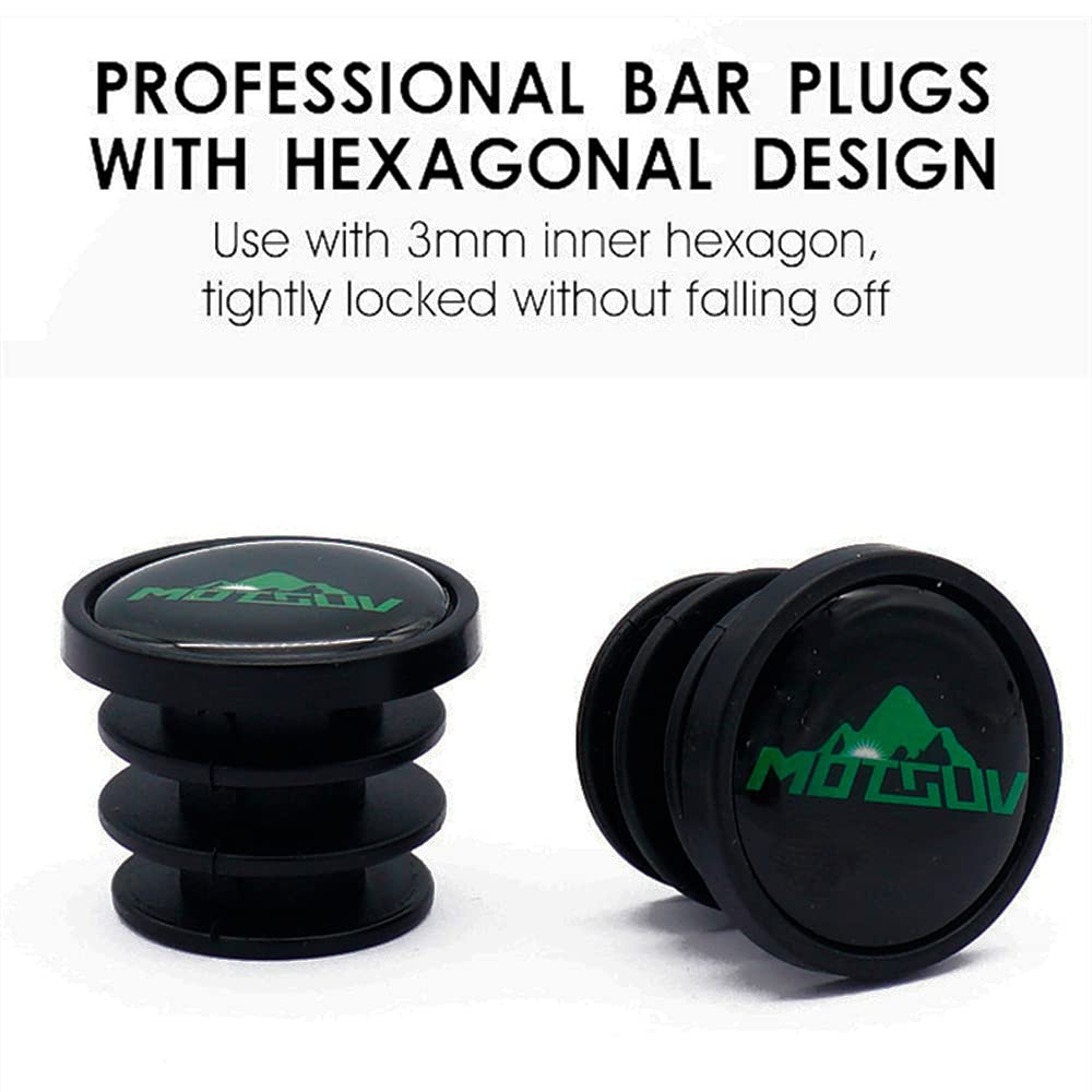 Road Bike Handlebar Tapes【Fade Resistant Design】Bicycle Bar Tape Professional Cycling Damping Anti-Vibration Wrap with 2 Bar Plug (Style 2, Black)