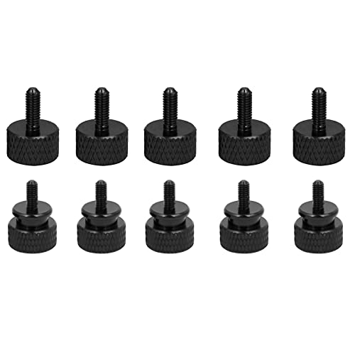 uxcell Knurled Thumb Screws for Computer PC Case M3x7mm M3x8mm, Total 20pcs