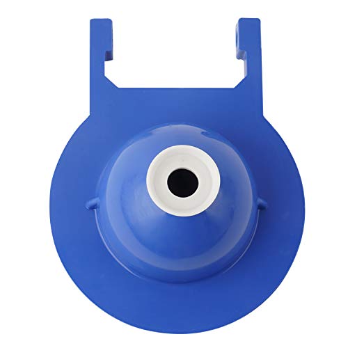 Toilet Flapper Compatible with TOTO Flapper Model THU140S, Replaces 3-Inch Flappers Long Lasting Rubber Seal Water Saving- Including Stainless Steel Chain and Hook, Easy to Install(Pack of 1, Blue)