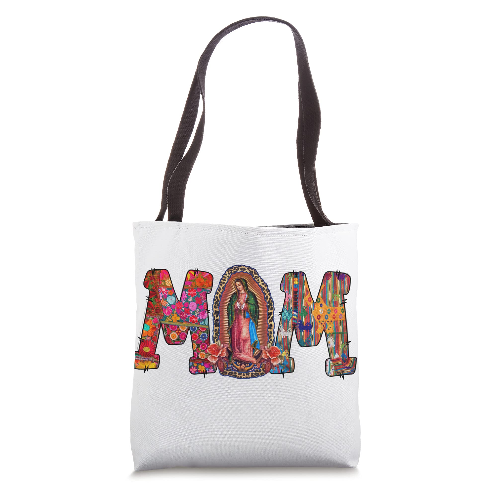 Our Lady of Guadalupe Catholic Virgin Mary Mexican Mom Tote Bag