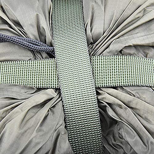 Outdoor Lightweight Waterproof Sleeping Bag, Compression Sack Clothing Sundries Drawstring Storage Pouch for Backpacking, Camping, Hiking (Army Green)