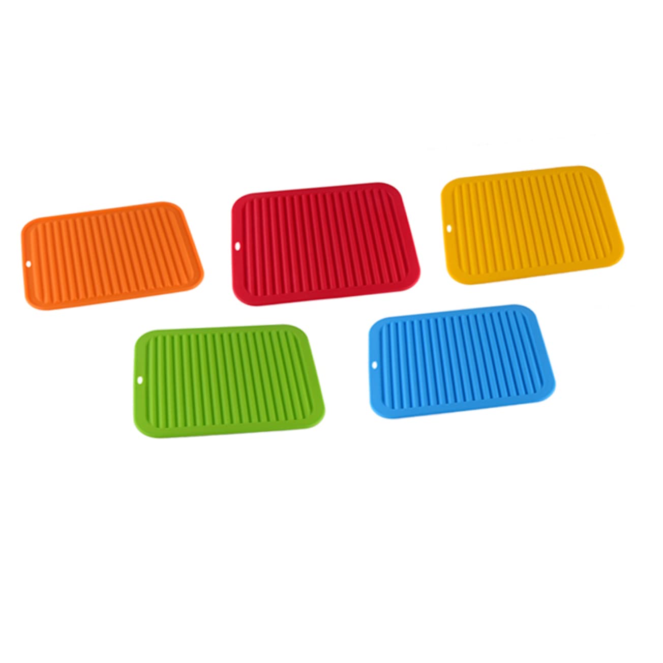 OKUMEYR Drain Tray Drying Mat Insulation Pad Silicone Mat Mat Large