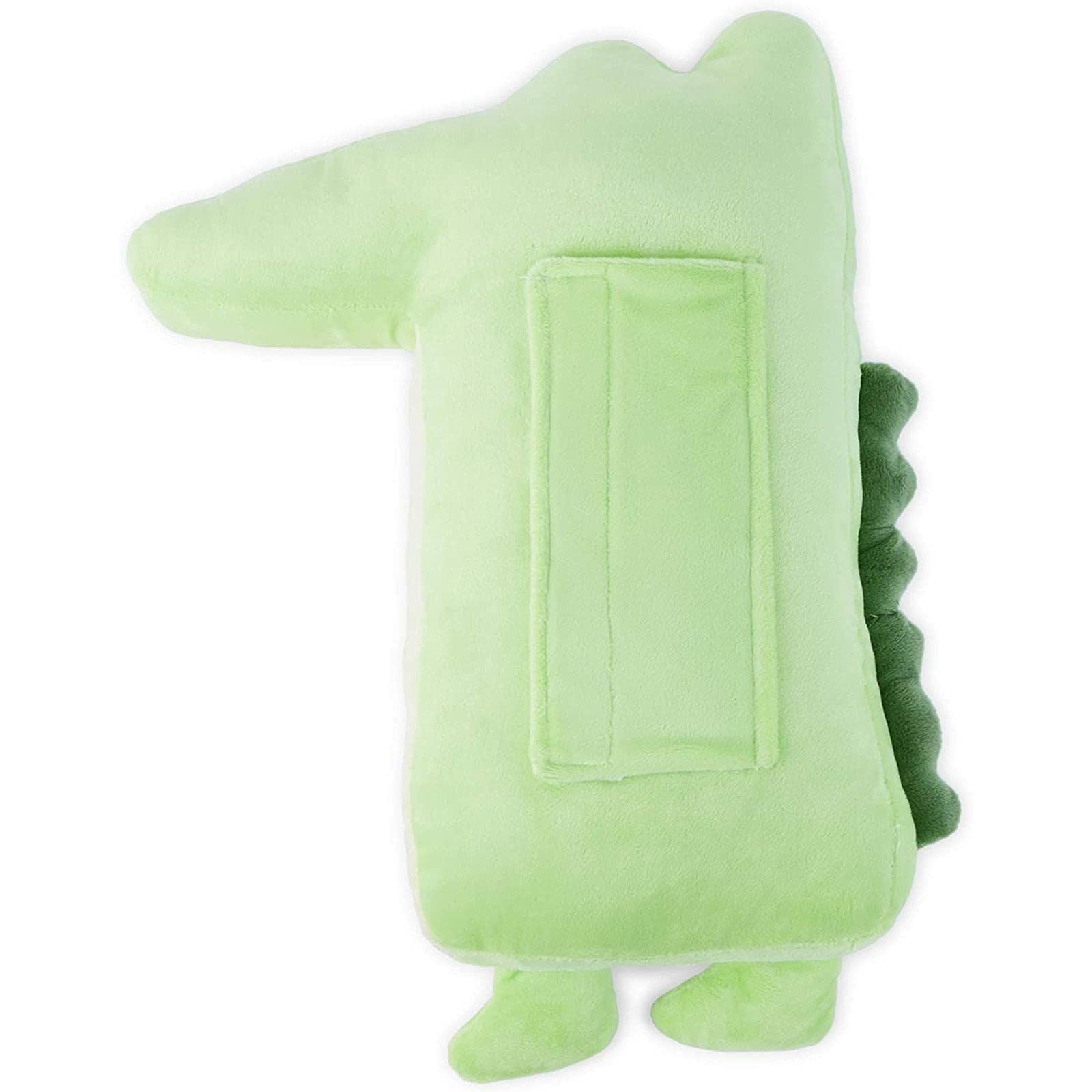 Okuna Outpost Alligator Seat Belt Pillow for Kids, Car Seat Cushion (1 Pack)