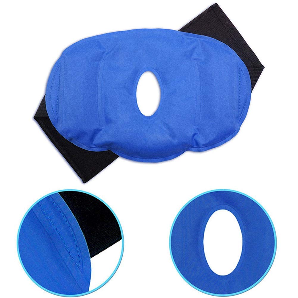 MING-MCZ Portable Hot and Cold Sports Injuries Pain Relief Breathable Surgery Gel Pack Adjustable Reusable Knee Patch Wrap Therapy Heat Ice Fast Heat Generation