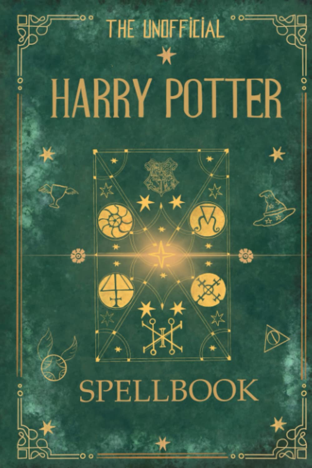 The Unofficial Harry Potšer Spellbook: Charms, Spells, Curses. The Illustrated Spellbook For Your Kids