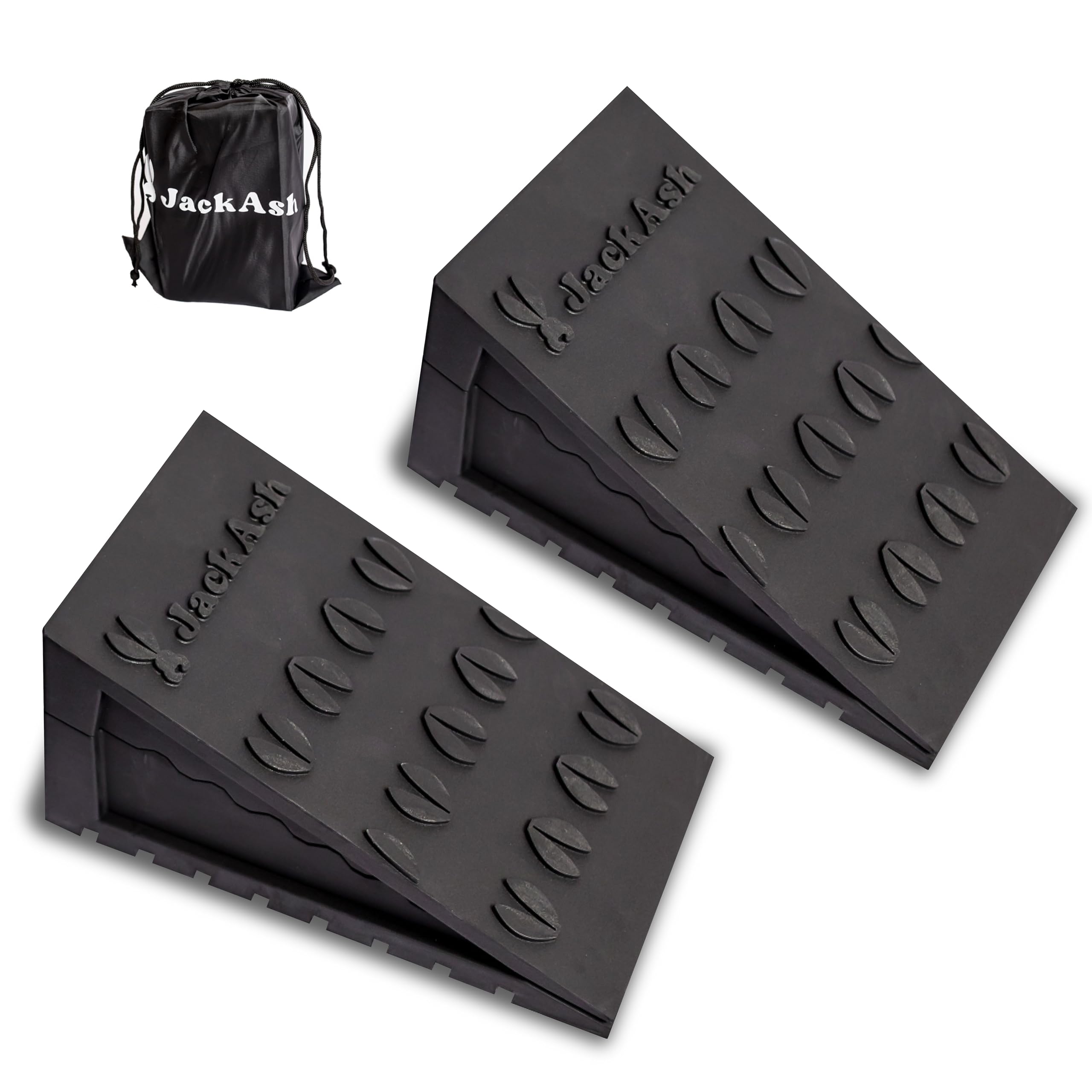 Squat Wedge Block | Slant Board for Squats, Heel Elevated, 2 Pairs (4 pieces) Non-Slip, Weight Lifting Calf Stretcher, Improve Mobility Balance and Strength Performance