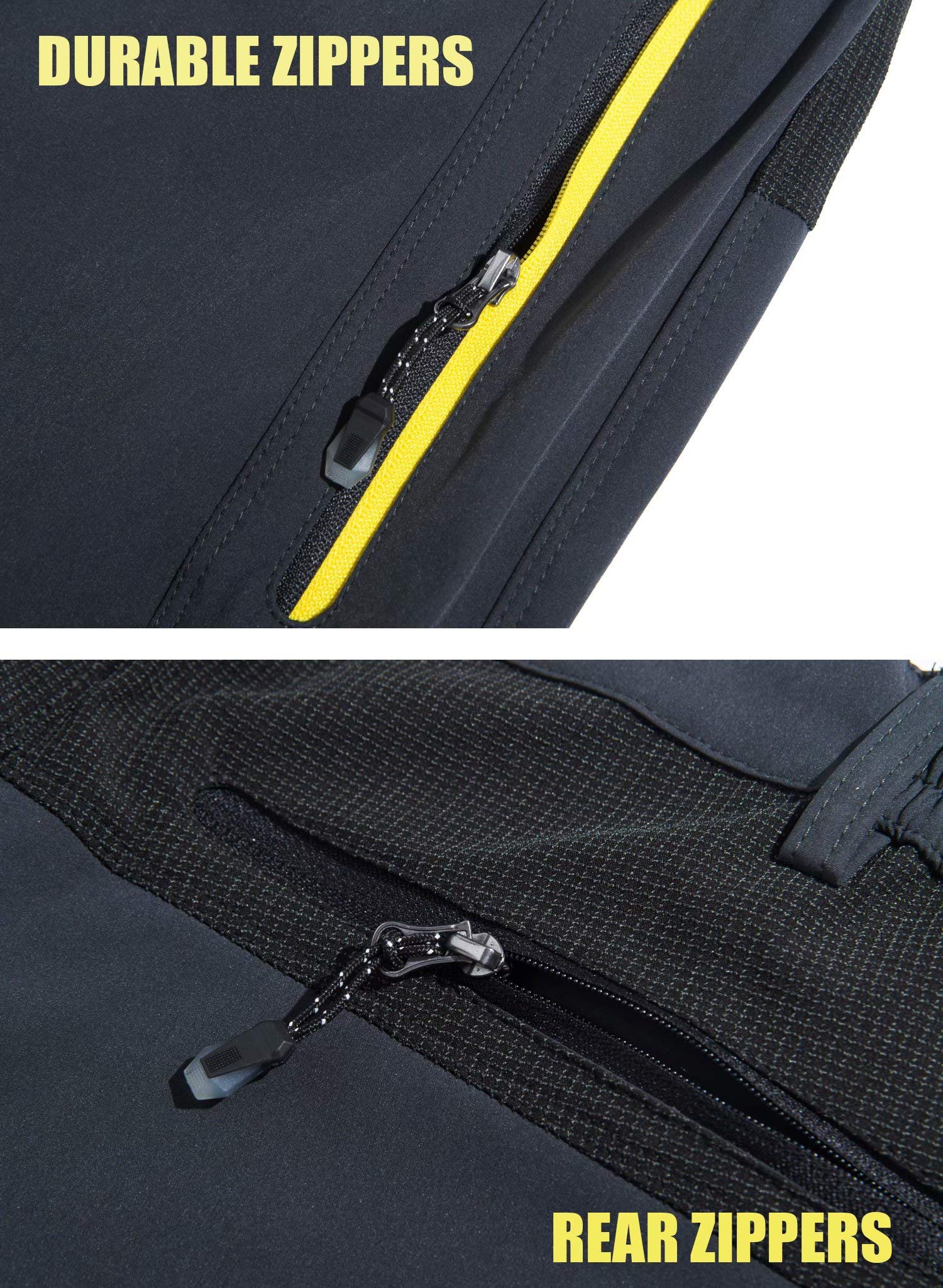 MAGCOMSEN Waterproof Pants for Men Hiking Pants Mens Quick Dry Pants Work Pants Spring Pants Golf Pants Mens Cycling Pants Summer Pants