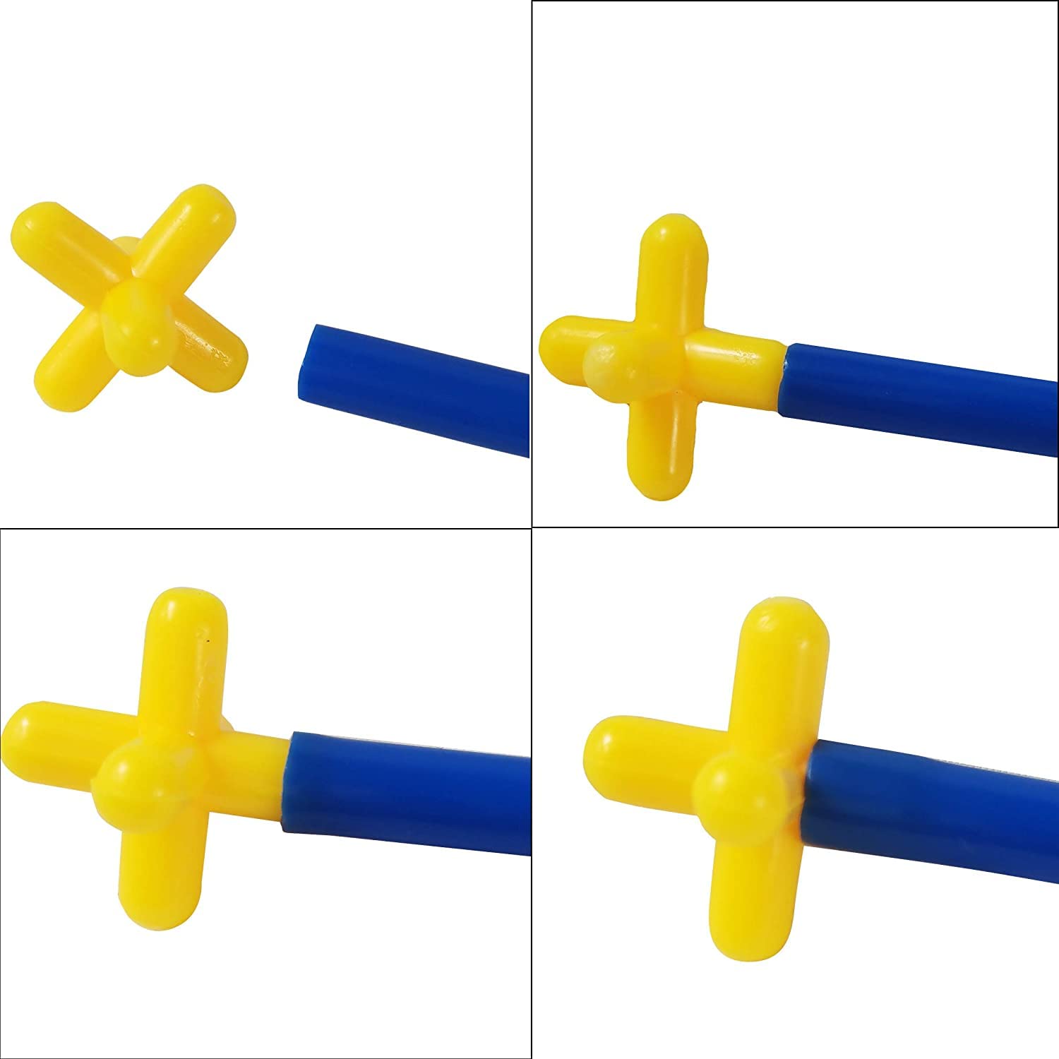 RAINBOW TOYFROG Straw Constructor STEM Building Toys 300 pcs Interlocking Plastic Educational Toys Engineering Building Blocks -Construction Blocks- Kids Toy for 3-12 Year Old Boys and Girls