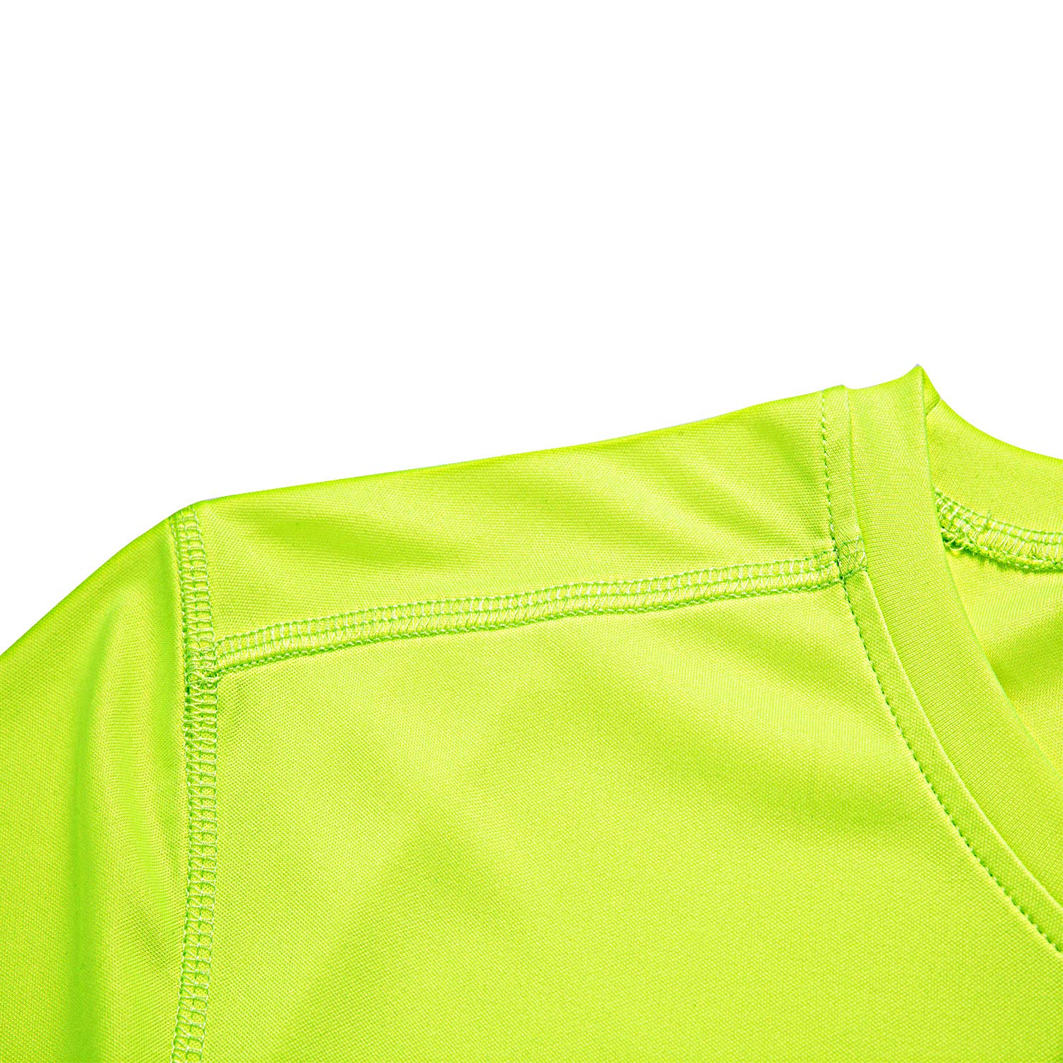 Mens Soft Classic Performance T Shirts for for Running, Fishing, Hiking,Causal Short Sleeve HI VIZ Yellow-XL