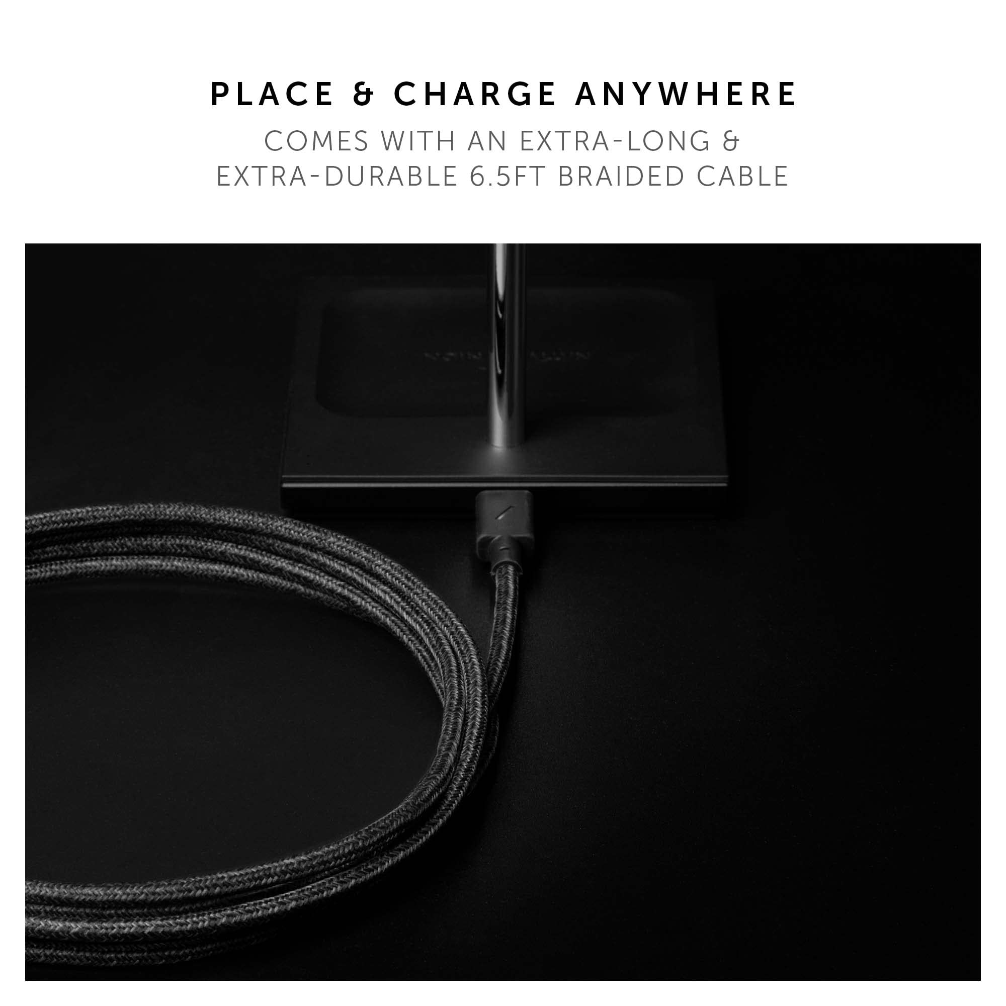 Native Union Snap 2-in-1 Magnetic Wireless Charger β Charging Stand for iPhone 15, 15 Plus, 15 Pro, 15 Pro Max with Wireless Pad for AirPods Gen 3, Pro 2 β Adjustable Angle & Discreet LED Indicators