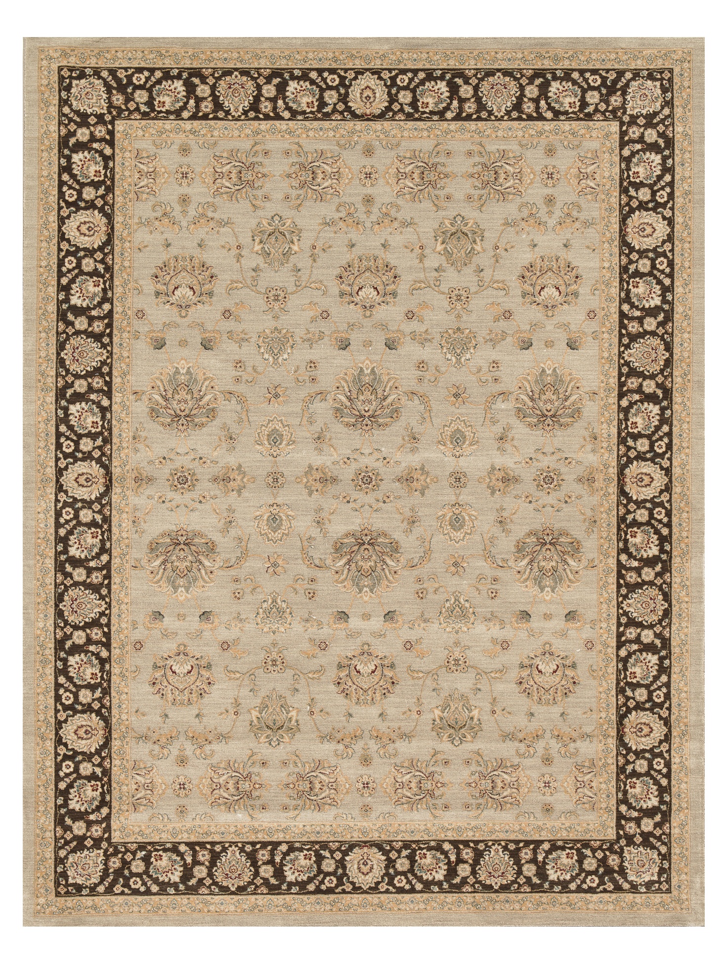 Loloi Stanley Collection ST-17 GREY/EXPRESSO, Traditional Accent Rug, 2'-0" x 3'-0"