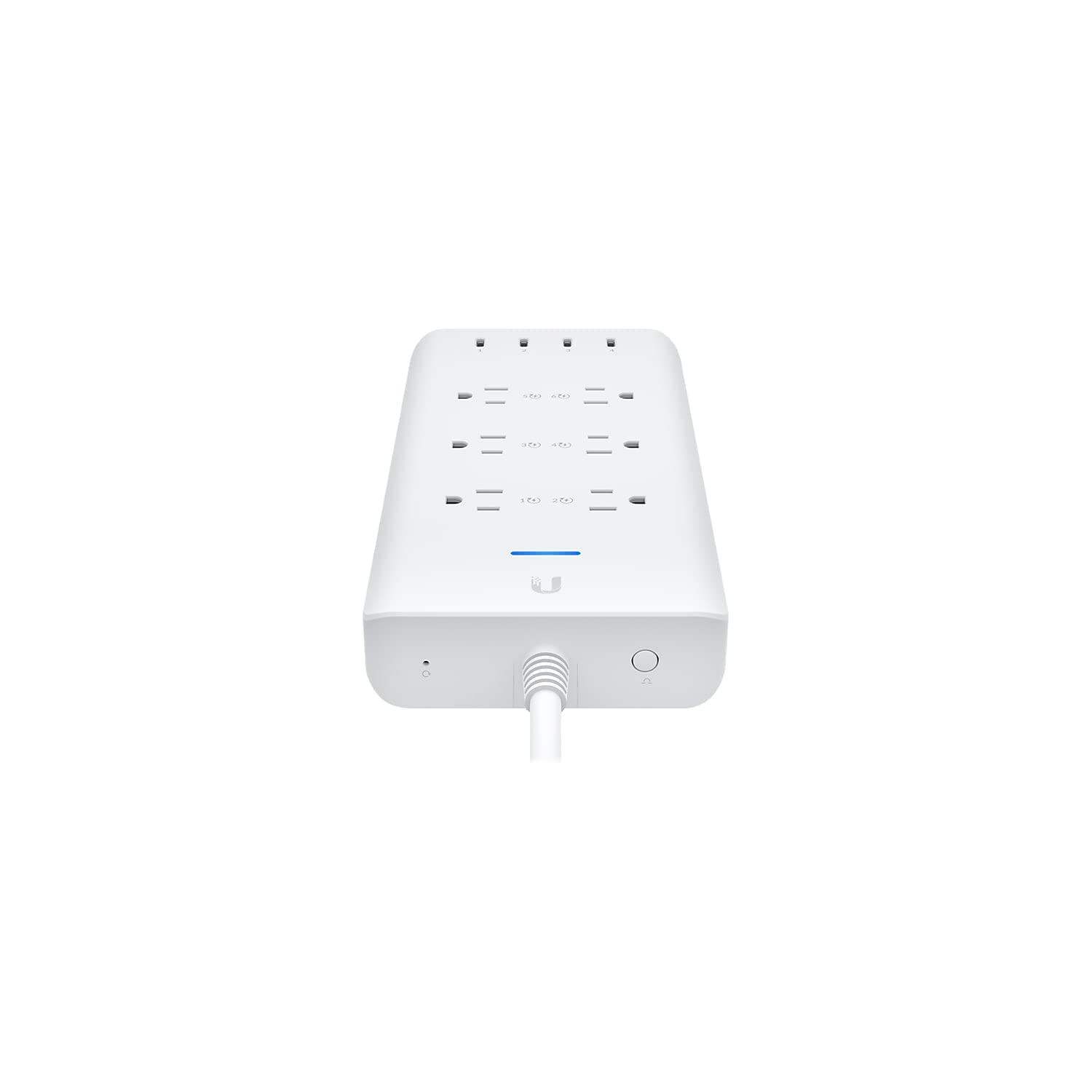 Ubiquiti SmartPower 6-Outlet 4-USB Port Power Strip, White (USP-STRIP-US) (USPSTRIPUS)