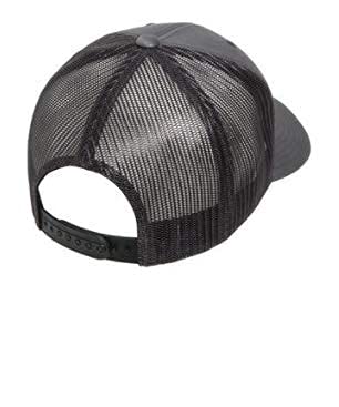 Pacific Northwest Trucker Hat w/mesh Backing and Pacific Northwest Woven Patch (Grey/Black)