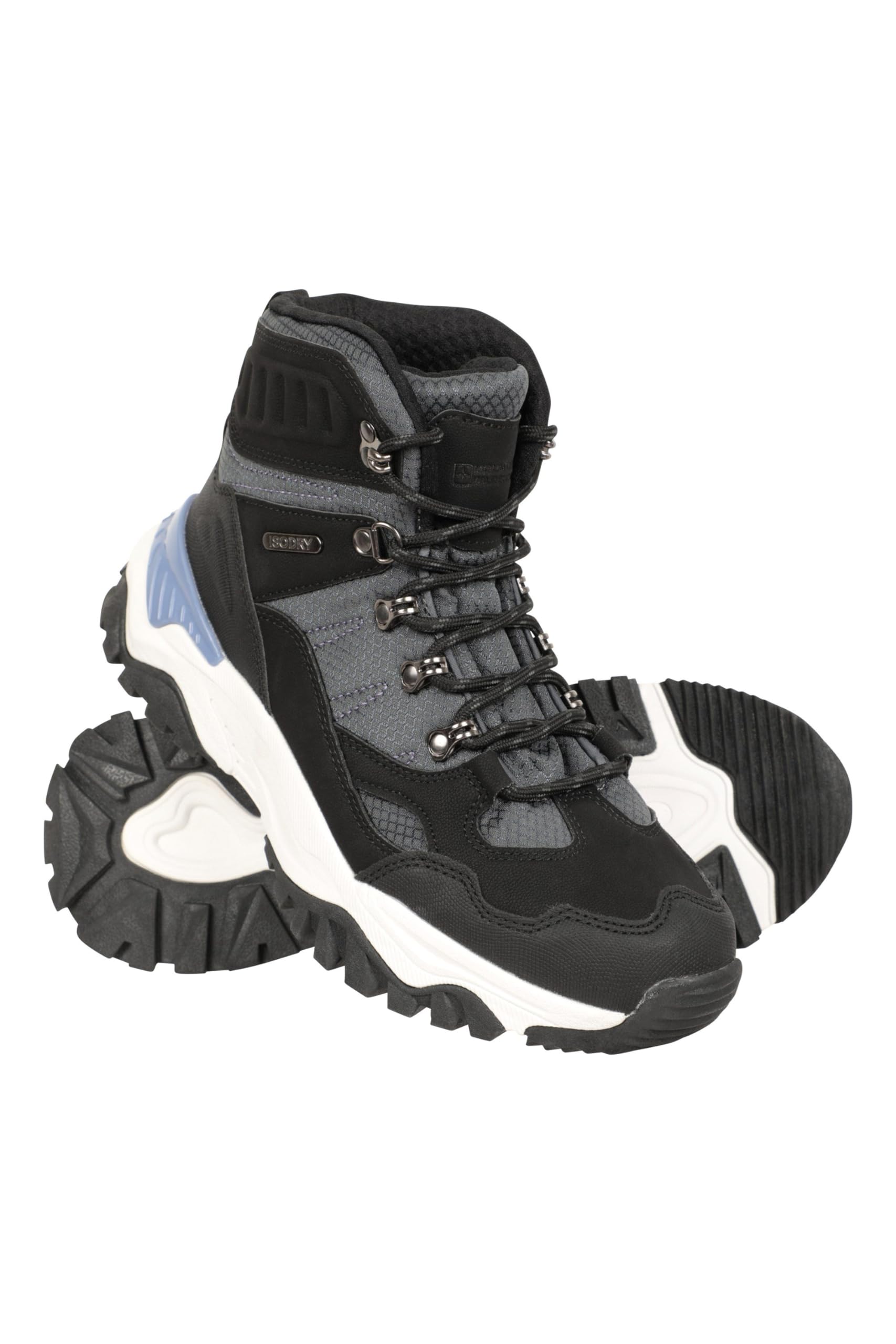 Mountain Warehouse Hike Womens Waterproof Recycled Boots Teal Womens Shoe Size 10 US