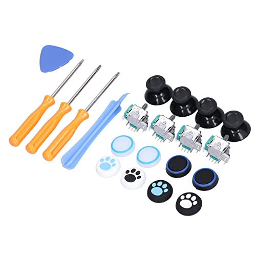 Shanbor Replacement Parts, Controller Analog Joystick Repair Kit Humanized Accurate Non Slip Wear Resistant for Controller