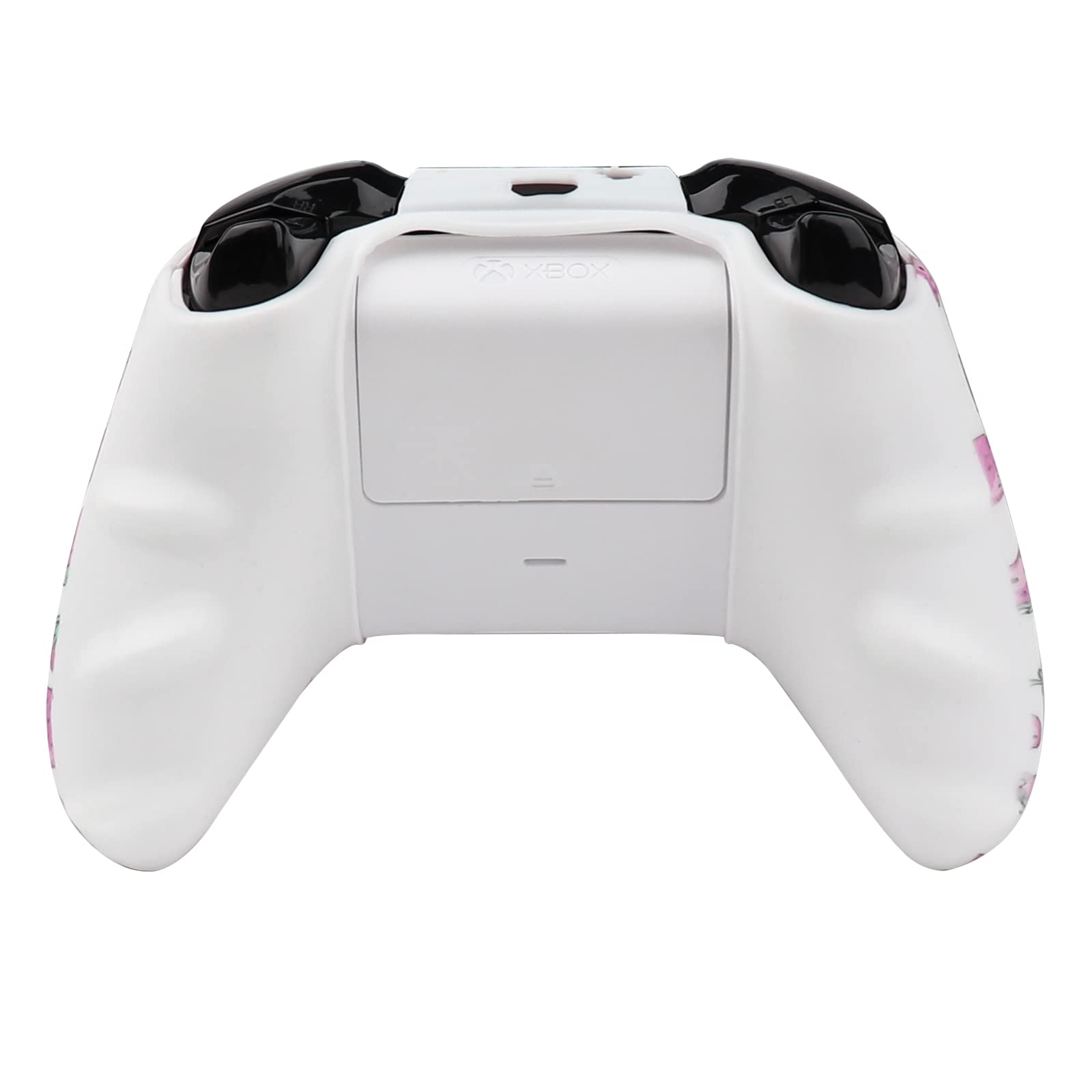 RALAN Fruit Controller Skin for Xbox One, Anti-Slip Silicone Controller Cover Protector Case Compatible for Xbox 1 Wireless/Wired Gamepad Joystick with 8 Cute Thumb Grips Caps