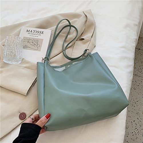 Thick Handbag Casual Shoulder Bag Ladies Simple Shopping Travel Tote Bag