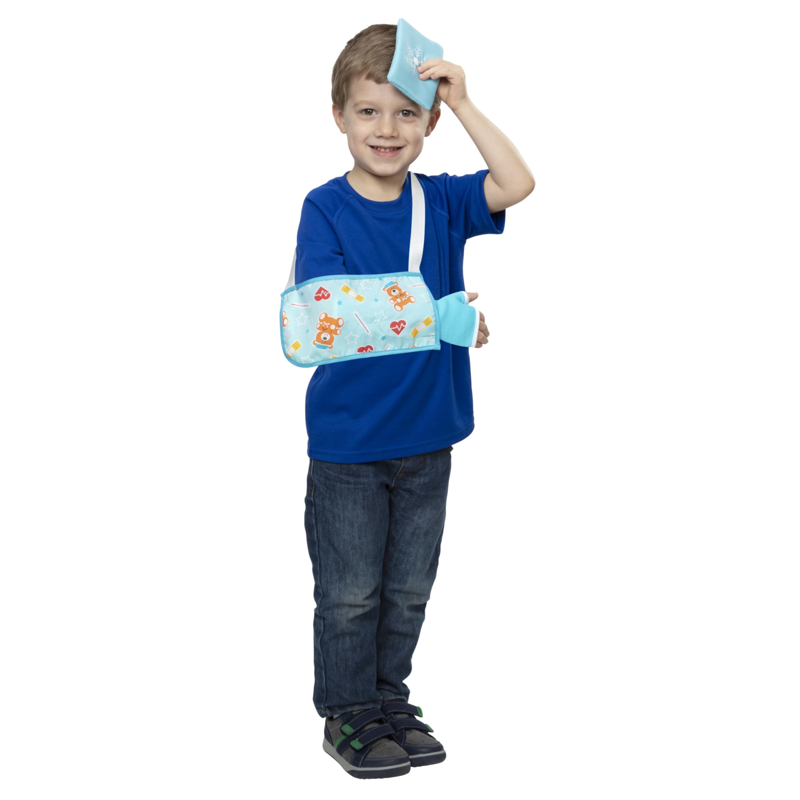 Melissa & Doug Get Well First Aid Kit Play Set β 25 Toy Pieces - Pretend Play Reusable Bandages