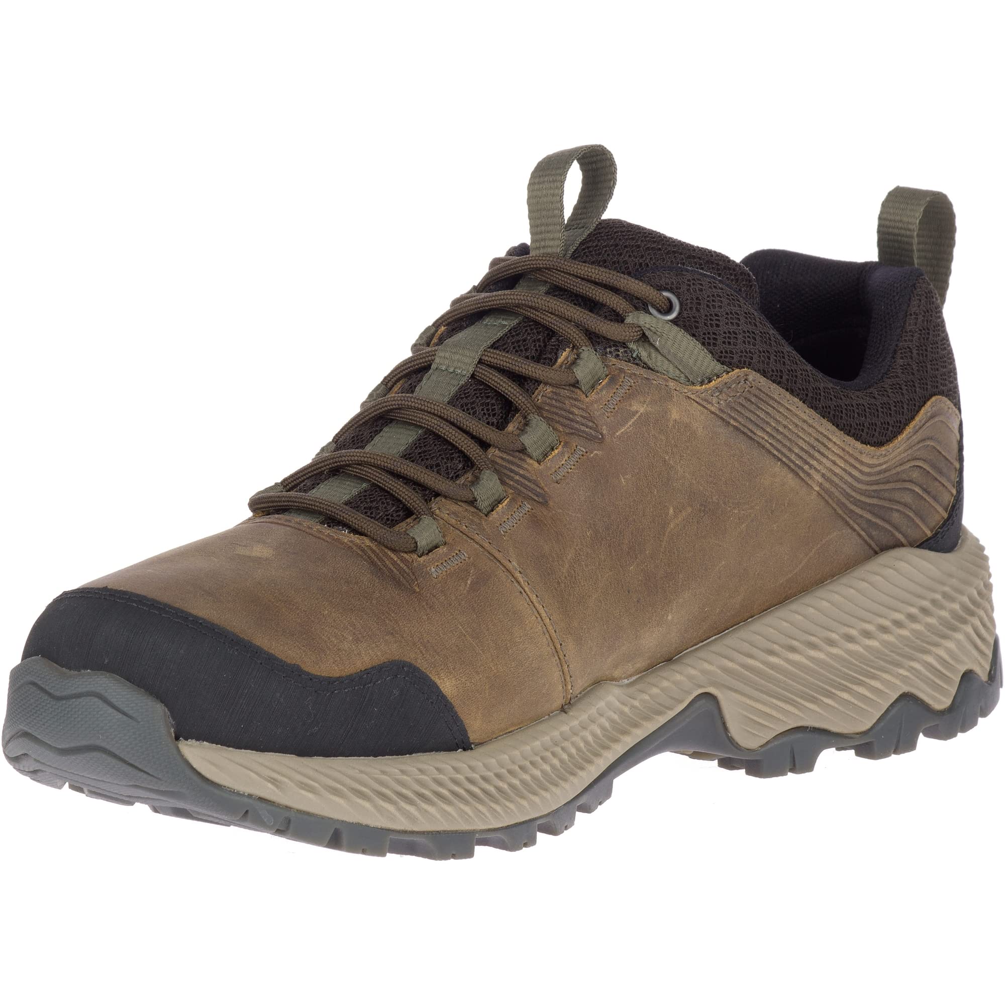 Merrell FORESTBOUND WP Hiking Shoe, TAN, 11 M US