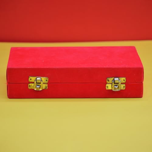 Puja N Pujari Gold Plated Bowls Tray and Spoon Set for Dry Fruits and Sweets for Return Gifts (Model 2)