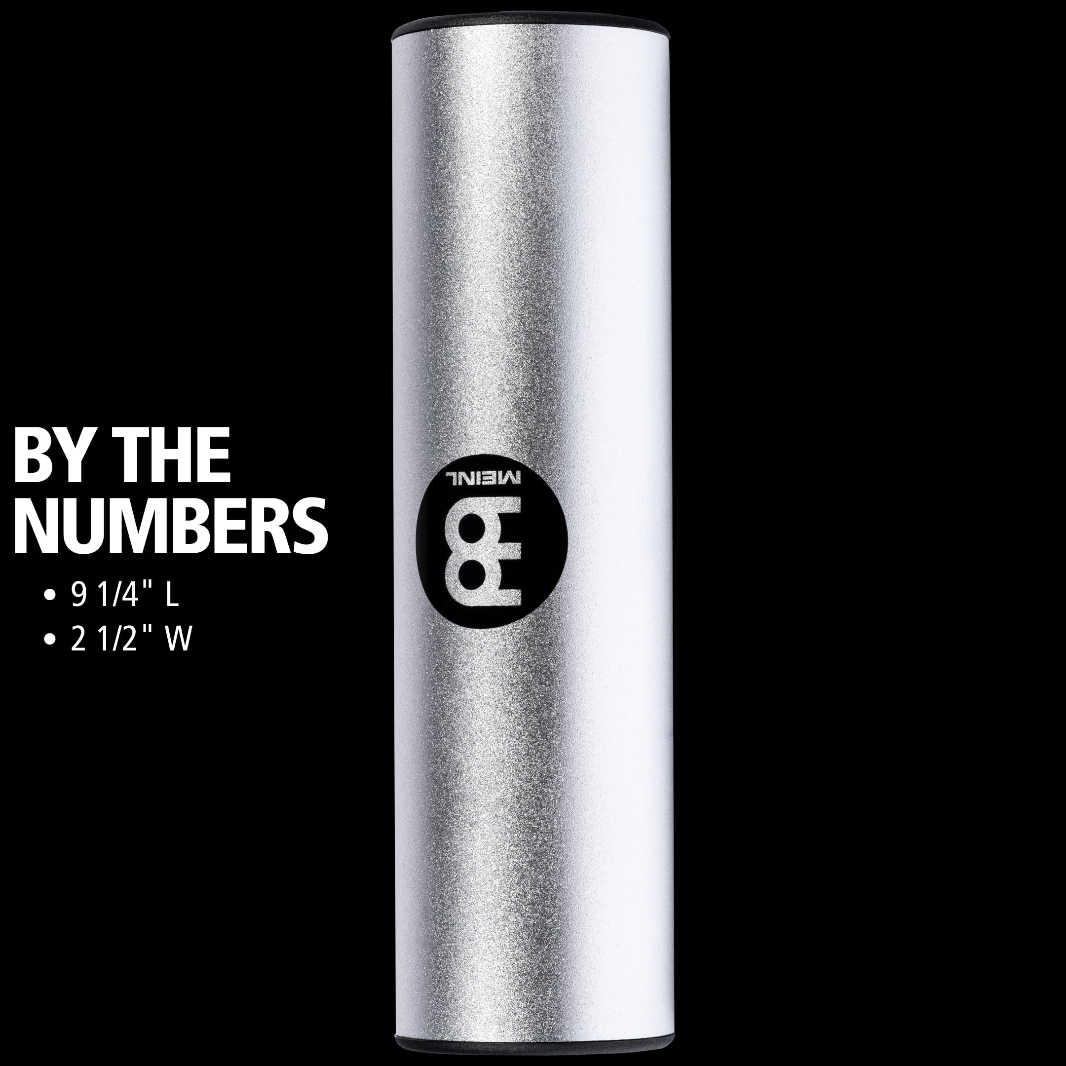 Meinl Percussion SH9-L-S Round Aluminum Shaker, Large