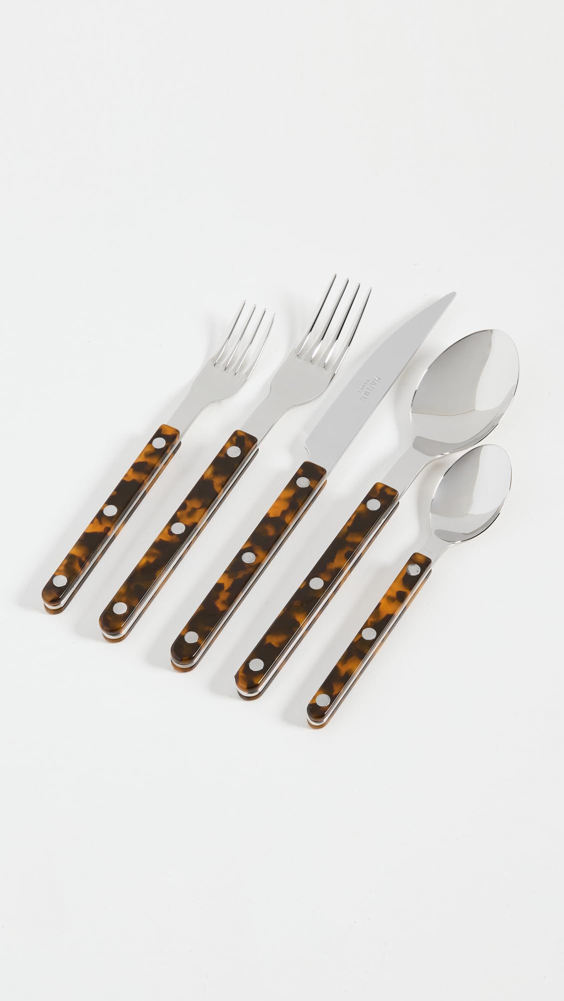 Sabre Women's Bistrot Brilliant 5 Piece Set, Tortoise, Brown, 5 Piece