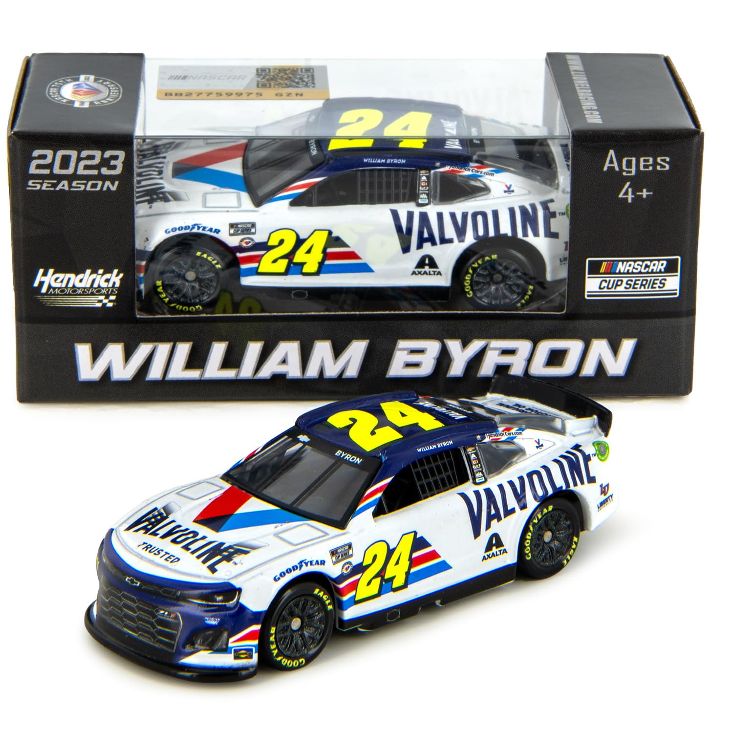 Lionel Racing William Byron 2023 VAL Diecast Car 1:64 Scale