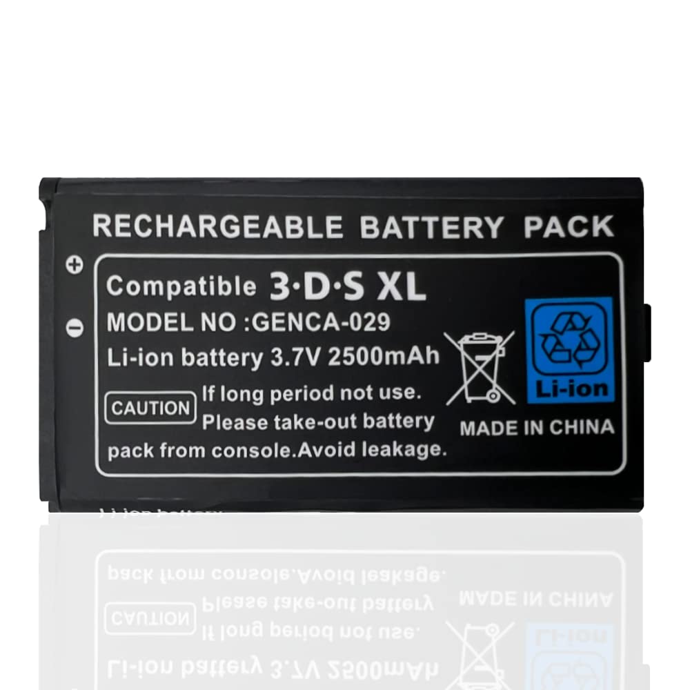 TFSeven Replacement Battery for Nintendo 3DS LL/XL 3.7V Rechargeable Battery Pack + Tool Kit Pack for Nintendo 3DS LL 3DS XL Console