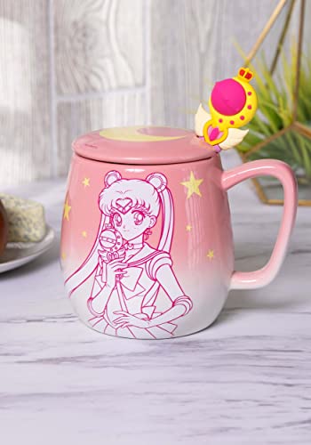 Sailor Moon 16oz Ombre Mug with Molded Spoon Standard