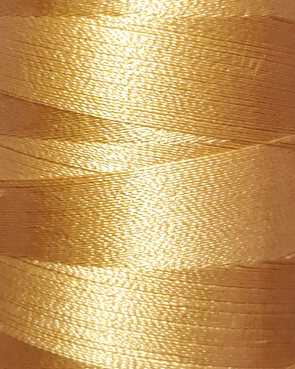 Madeira Rayon Embroidery Thread 5500yd Cone GOLD BEIGE Color: 1070