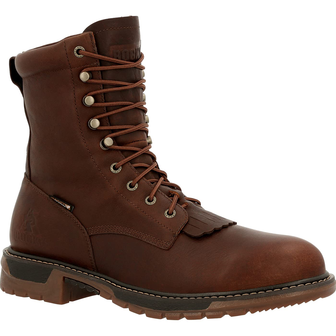 ROCKY Original Ride FLX Lacer Waterproof Western Boot Size 10(M)