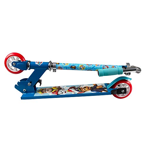 PlayWheels PAW Patrol - Skye - Everest - 2- Wheel Aluminum Folding Scooter