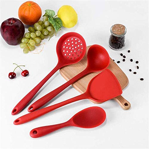 LMMDP Heat Resistant Silicone Cookware Set Nonstick Cooking Tools Kitchen Baking Tool Kit Utensils Kitchen Accessories